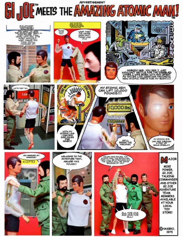 1975 GI Joe Atomic Man