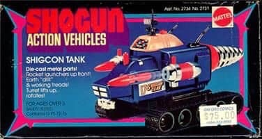 Shogun Warriors – Vehicles