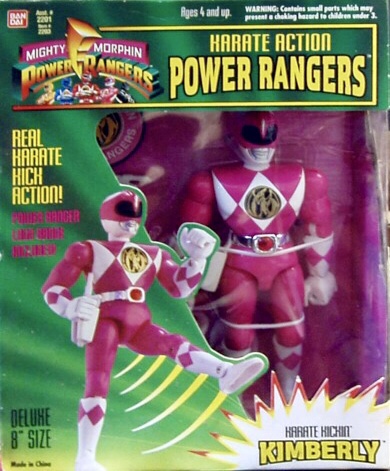 1993 – 1995 Mighty Morphin Power Rangers