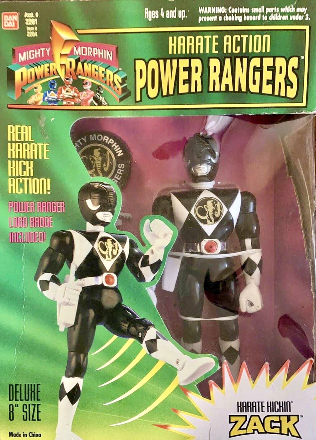 1993 – 1995 Mighty Morphin Power Rangers
