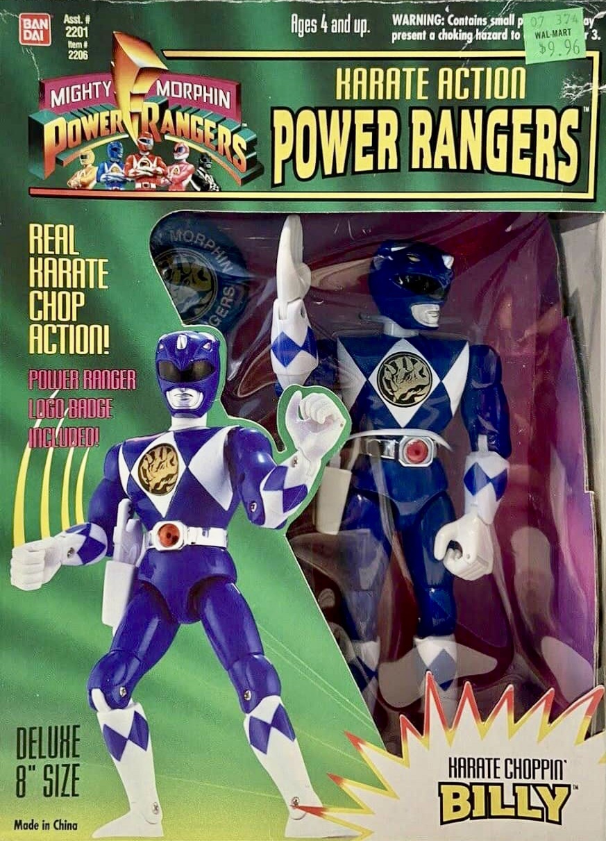 1993 – 1995 Mighty Morphin Power Rangers