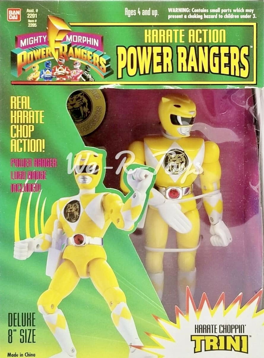1993 – 1995 Mighty Morphin Power Rangers
