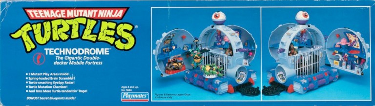 Teenage Mutant Ninja Turtles – Technodrome (Playmates – 1990)