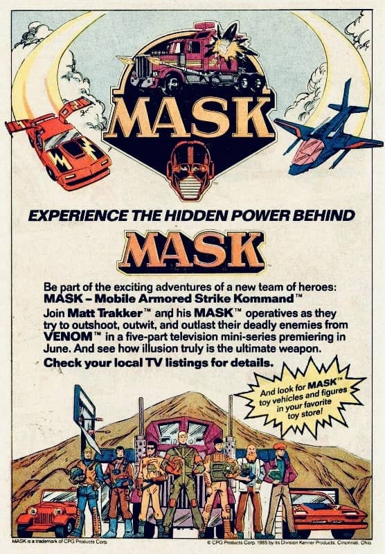 M.A.S.K (1985-1987)