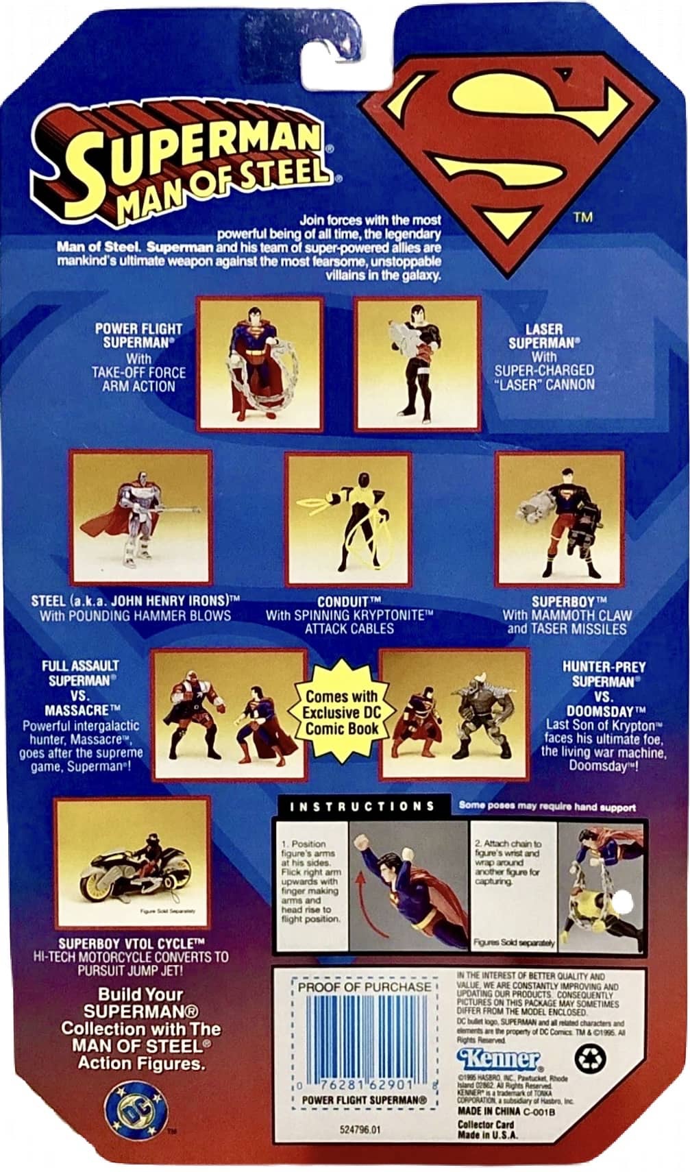 Man Of Steel (Kenner) 1995