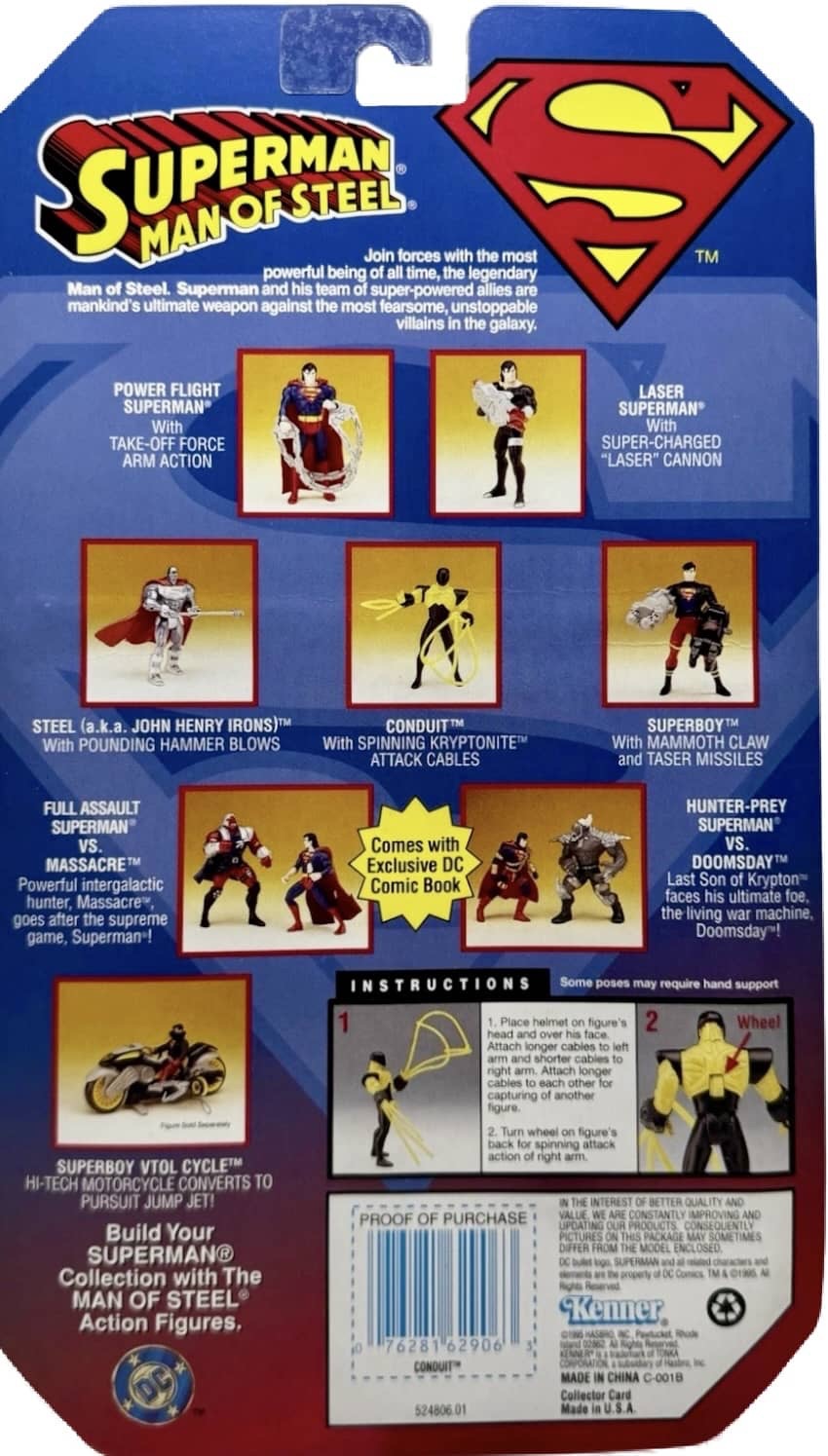 Man Of Steel (Kenner) 1995